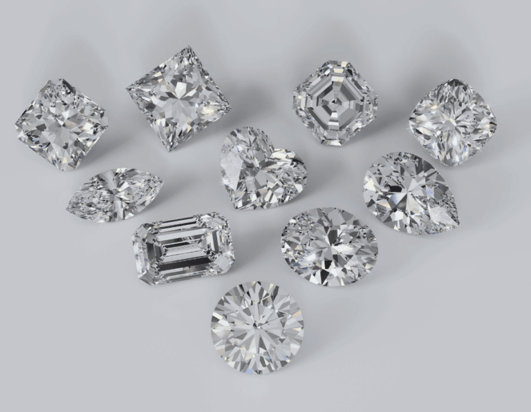 Moissanite vs. Lab-Grown Diamond Price Comparison Per Carat With Chart